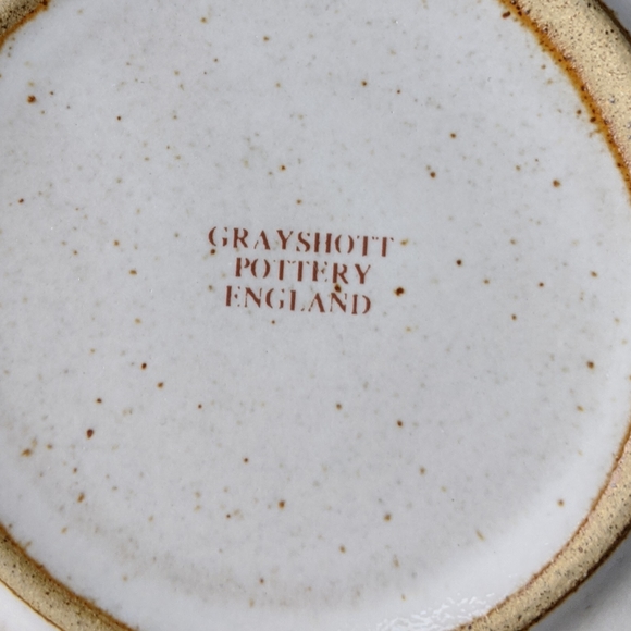 grayshott | Accents | Vintage Grayshott Stoneware Small Flower ...